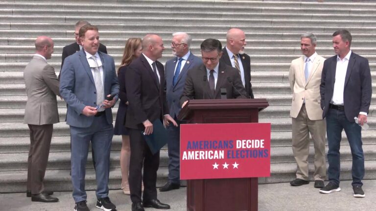 Speaker Johnson, Rep. Chip Roy & other leaders introduce Safeguarding ...
