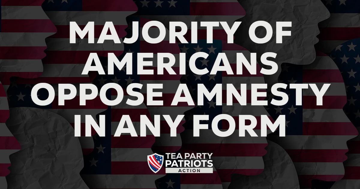 Majority of Americans Oppose Amnesty in Any Form - Tea Party Patriots